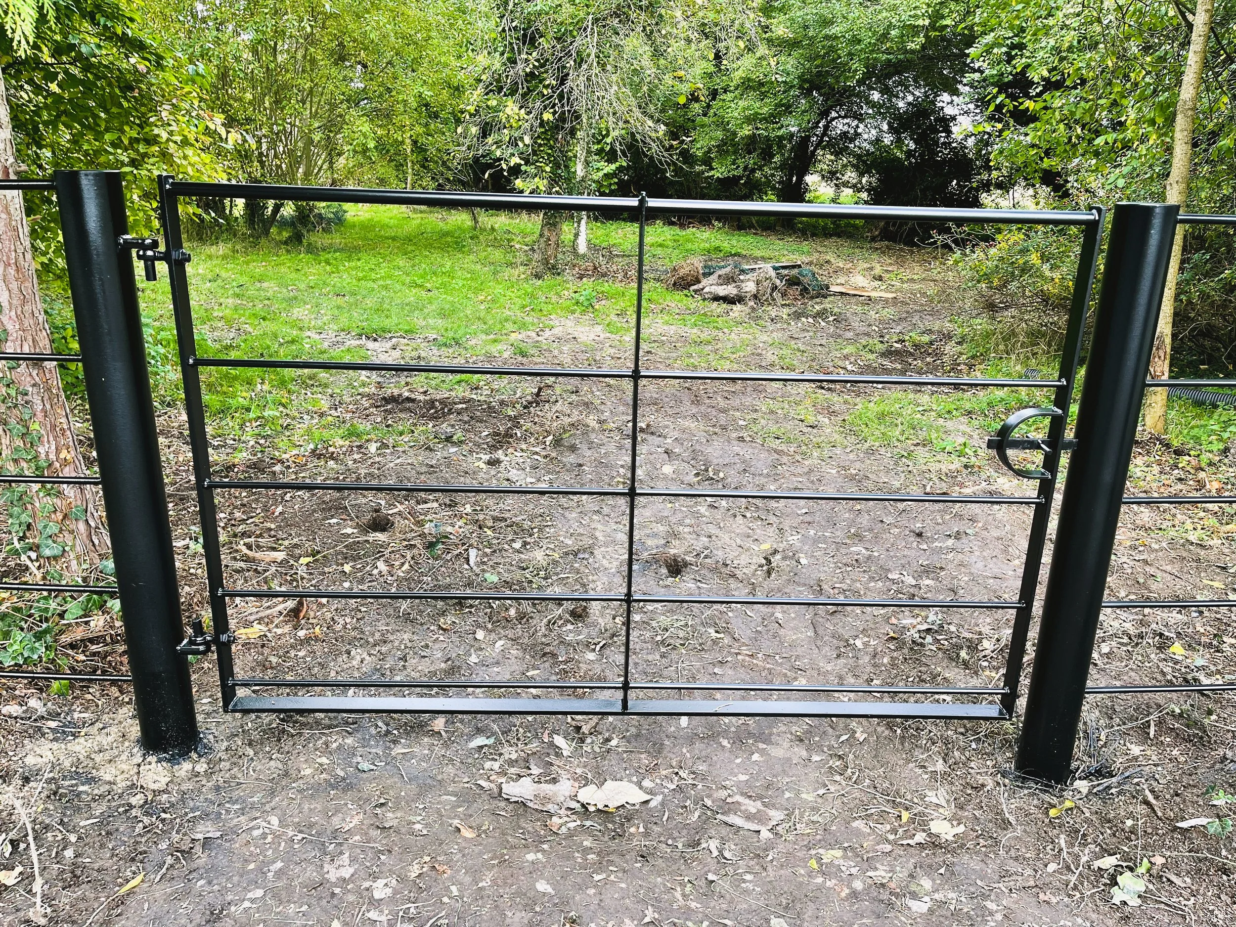 Traditional Steel Gates | Metal Gates — Steel Landscaping Co.