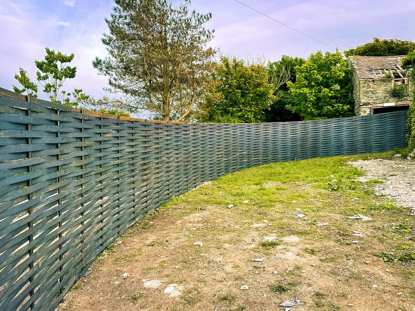 Steel Weave Fencing & Posts — Steel Landscaping Co.