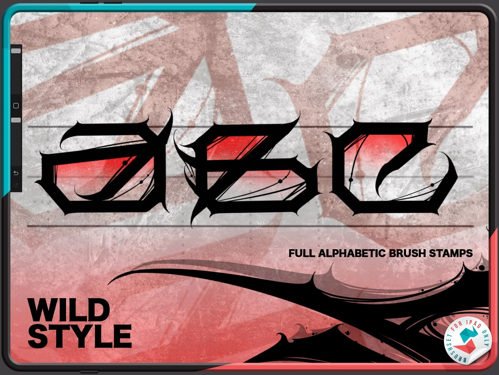 The Tattoo Lettering Book | Procreate Brush Set