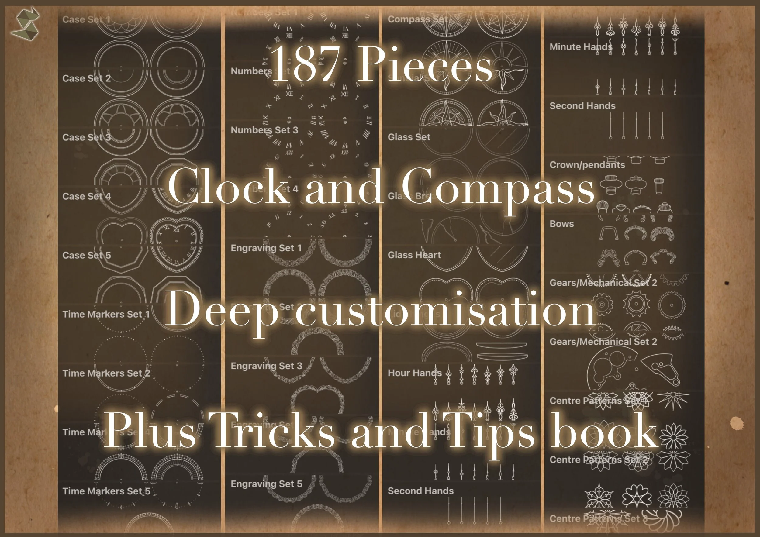 Procreate Clock Brush Set