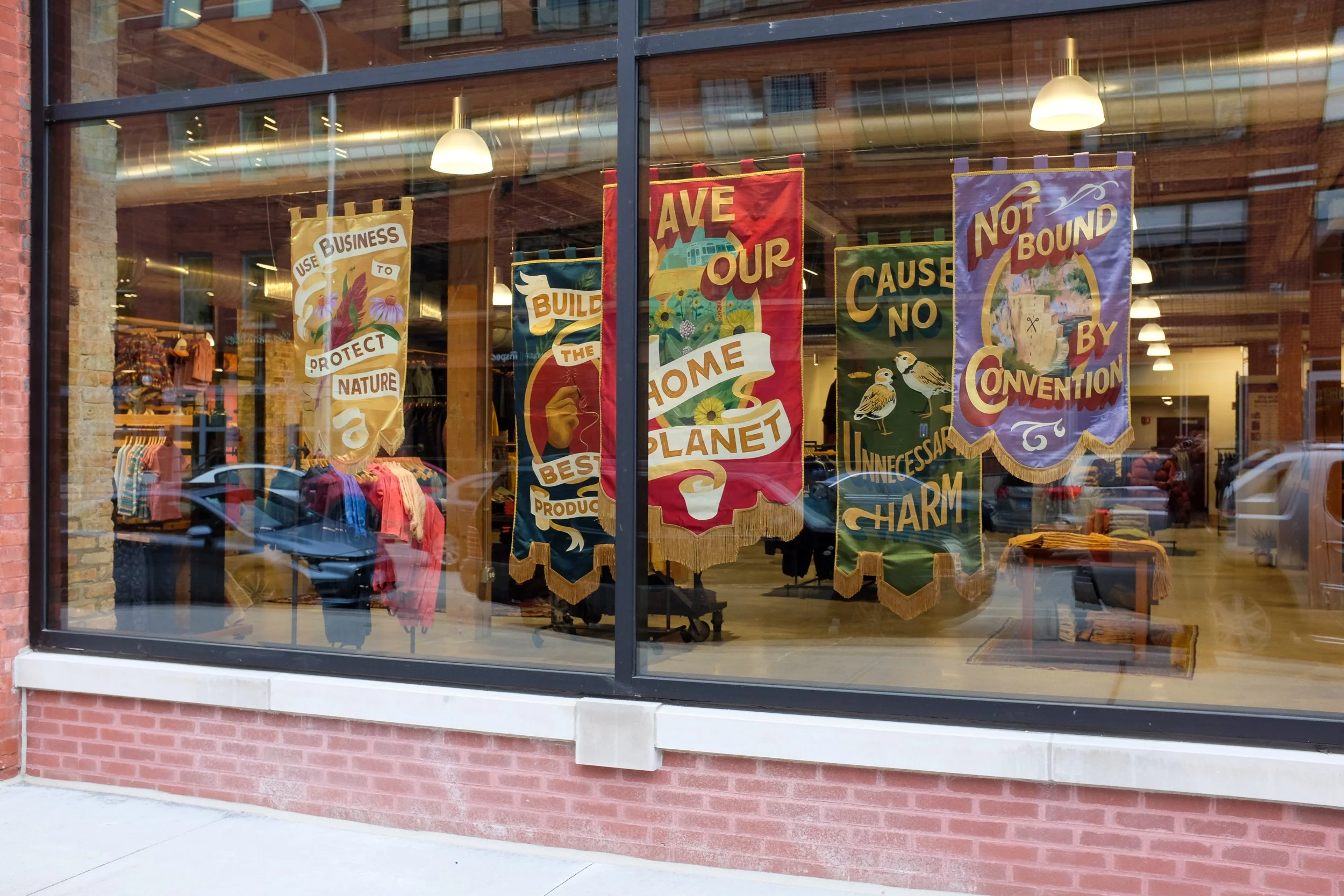 Patagonia Chicago — Shelby Rodeffer - Artist and Sign Painter