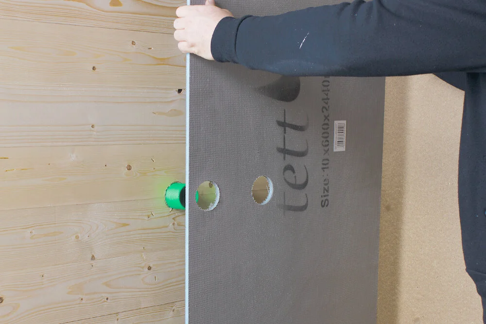 Montering på bygningsplate eller rupanel — Tetti.no