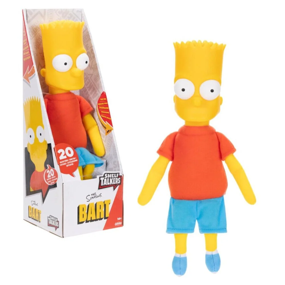 The Simpsons Shelf Talkers Homer Talking Plush | The Simpsons ...