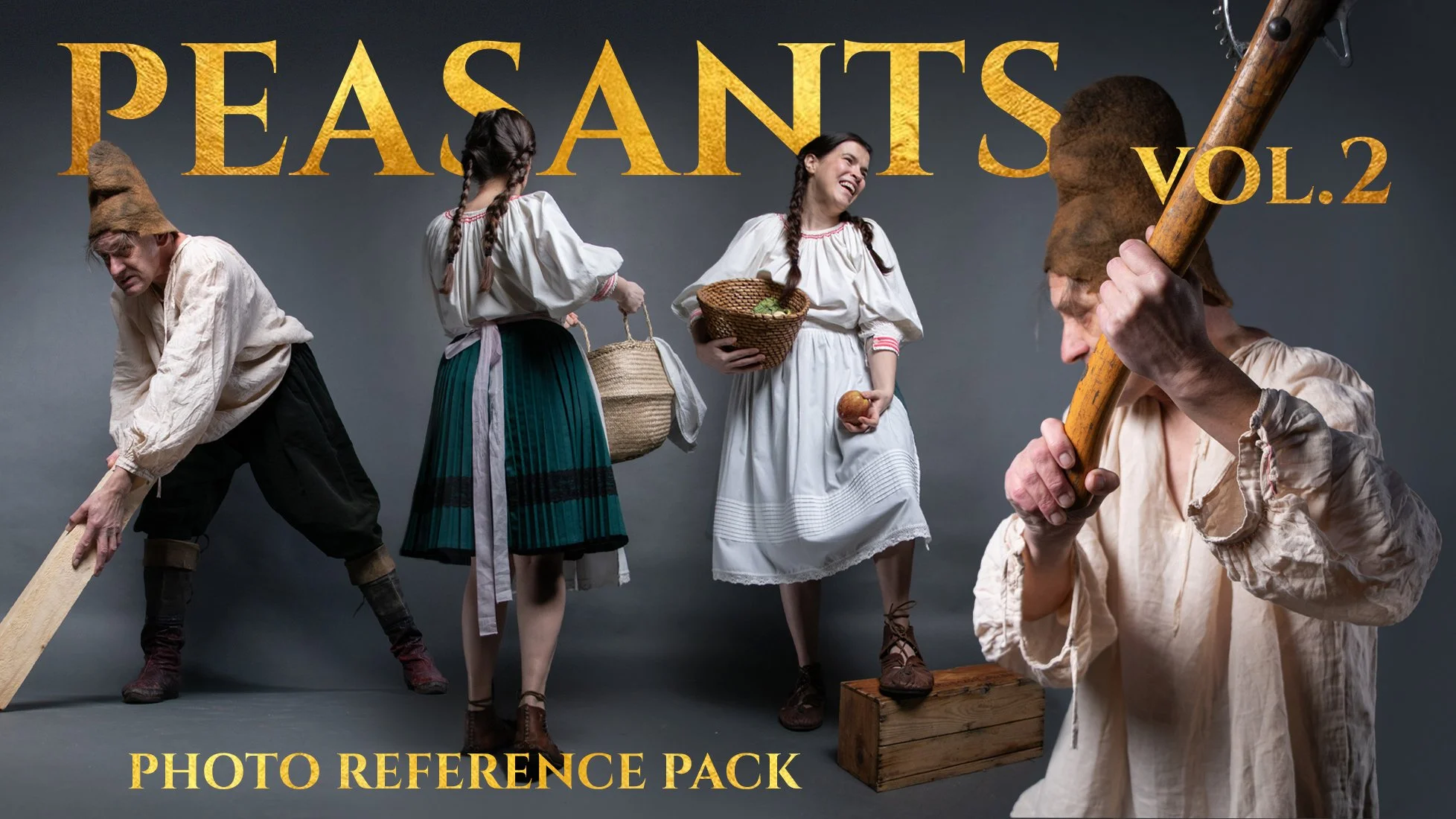 A Dwarf - Reference Photo Pack for Artists 1122 JPEGs — satine zillah