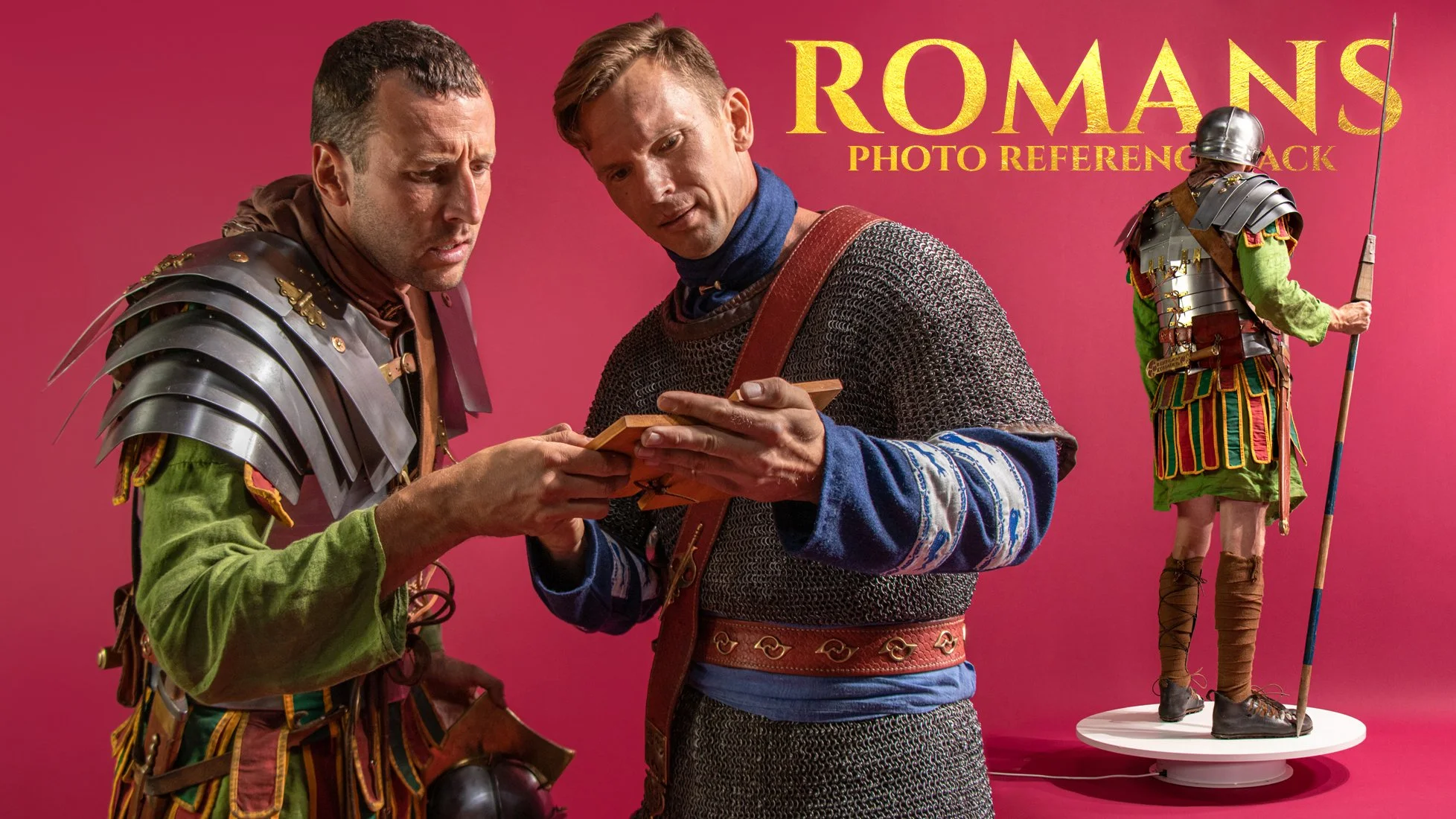 Romans vol. 2 Photo Reference Pack For Artists 215 JPEGs — satine zillah