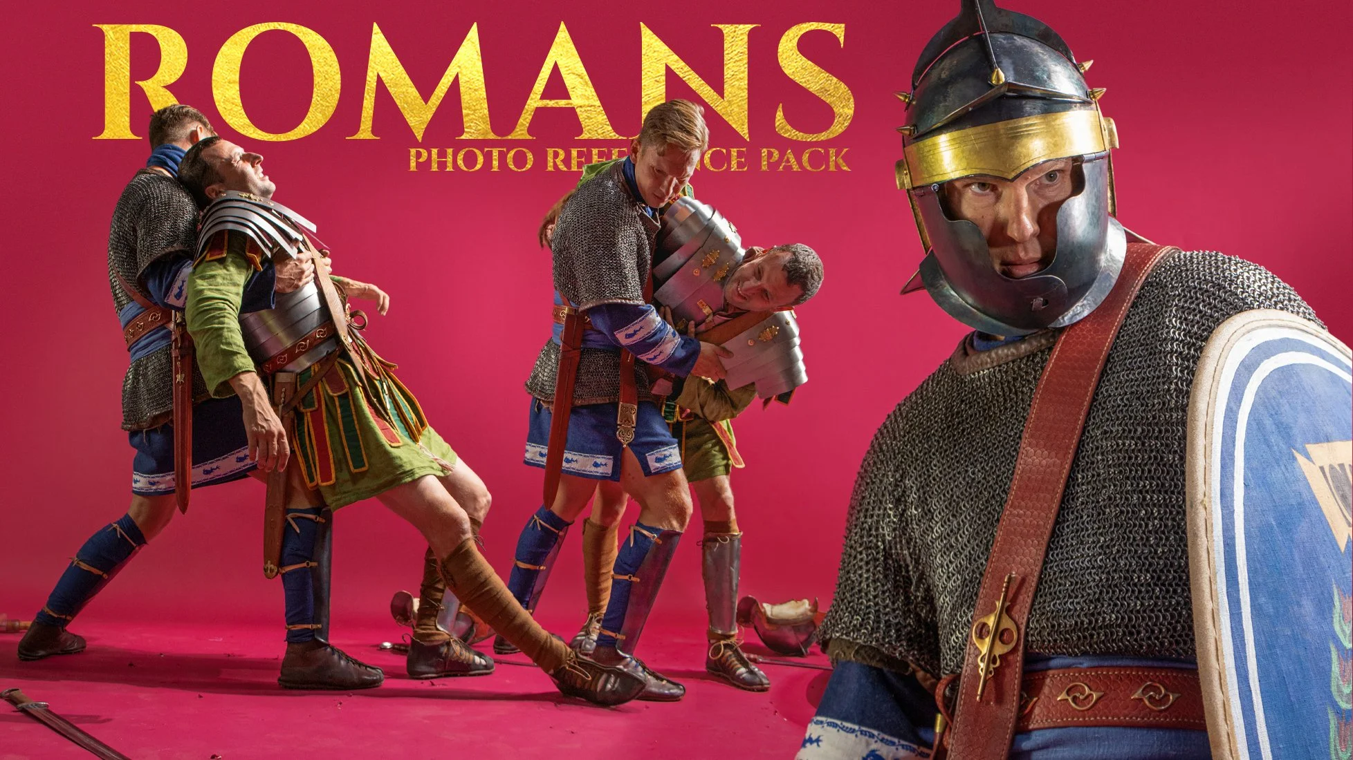 Romans vol. 2 Photo Reference Pack For Artists 215 JPEGs — satine zillah