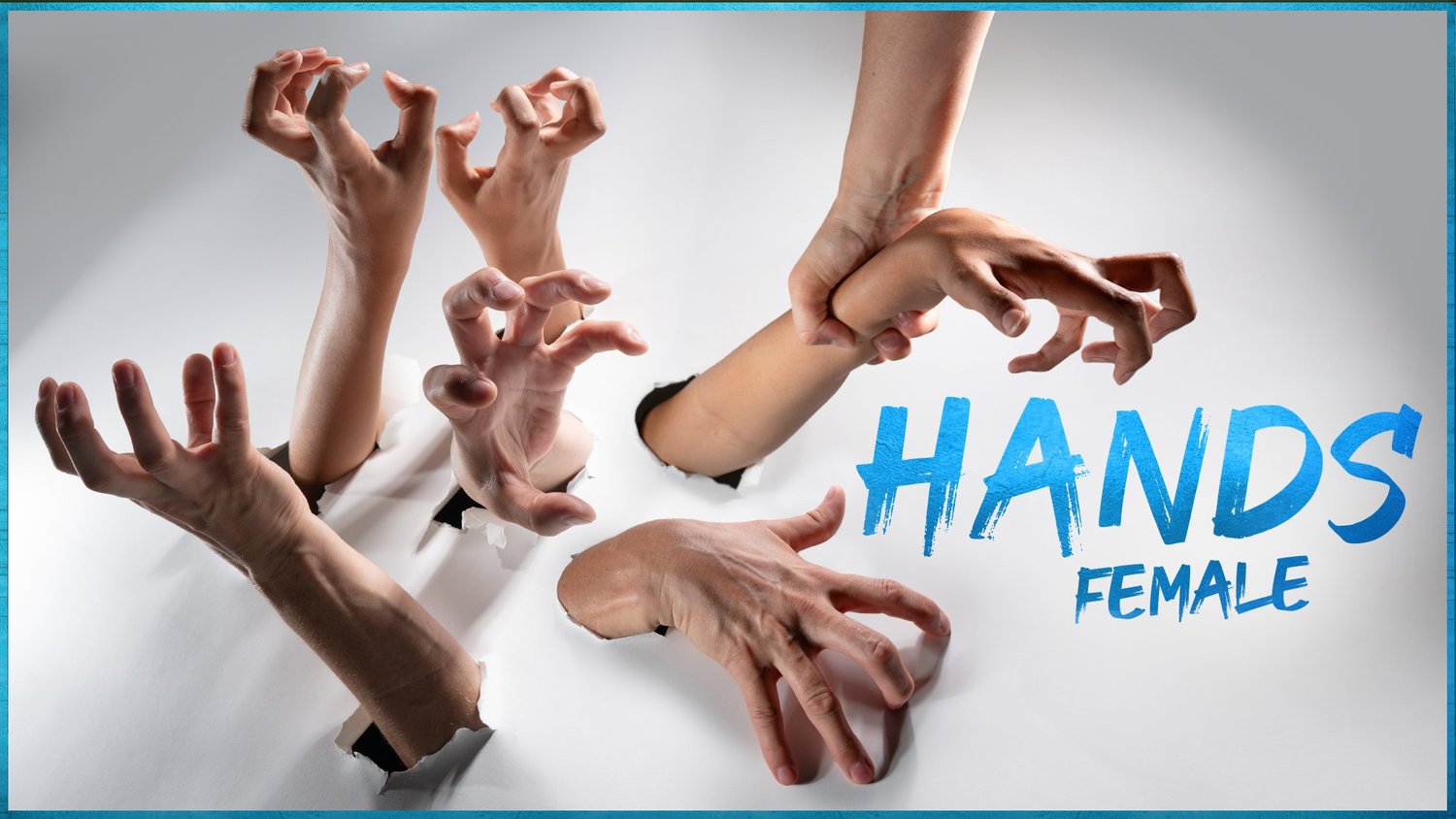 Hands Male Female Photo Reference Pack For Artists 735 Jpegs