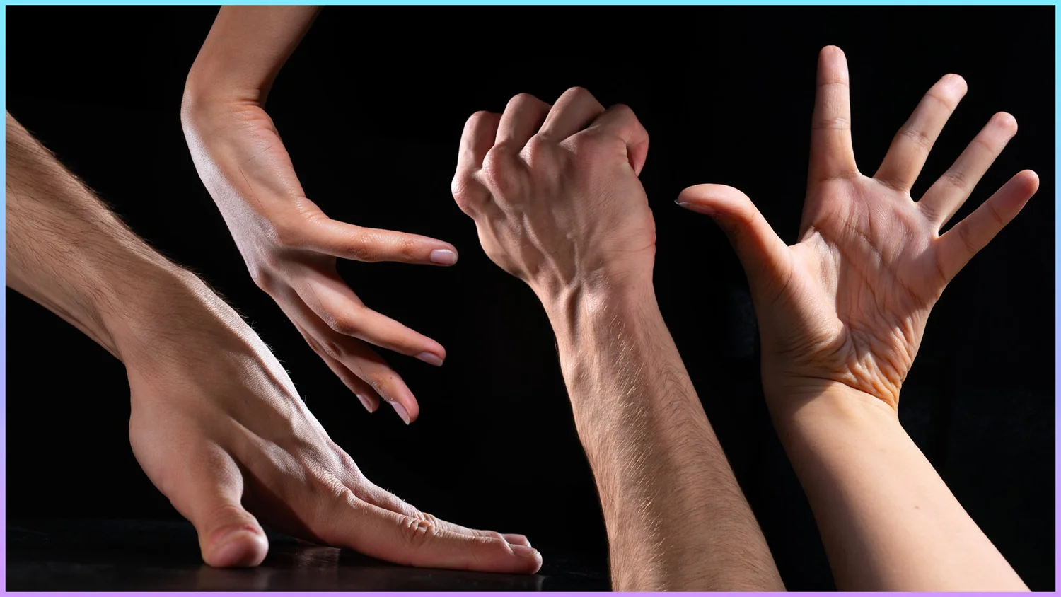 Hands- Male & Female- Photo Reference Pack For Artists- 735 JPEGs ...