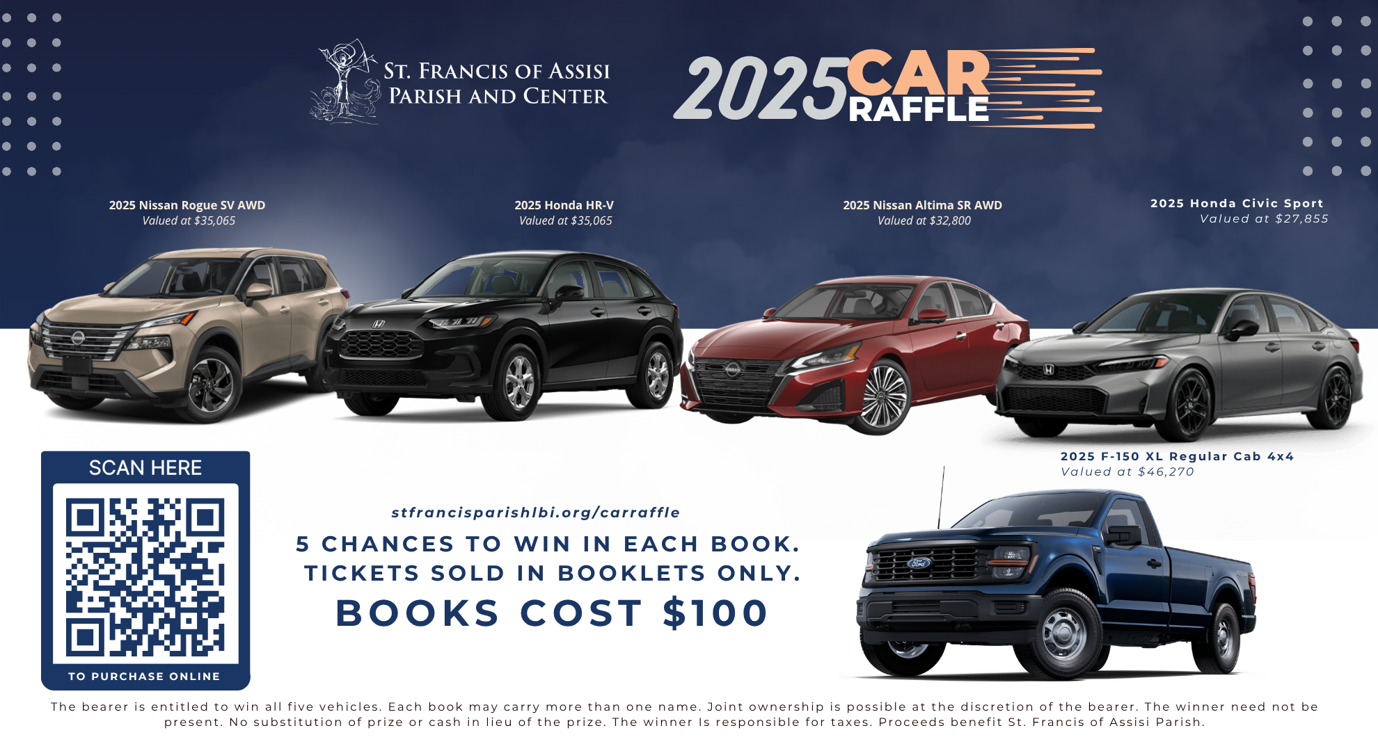 The Car Raffle — St. Francis of Assisi Parish LBI