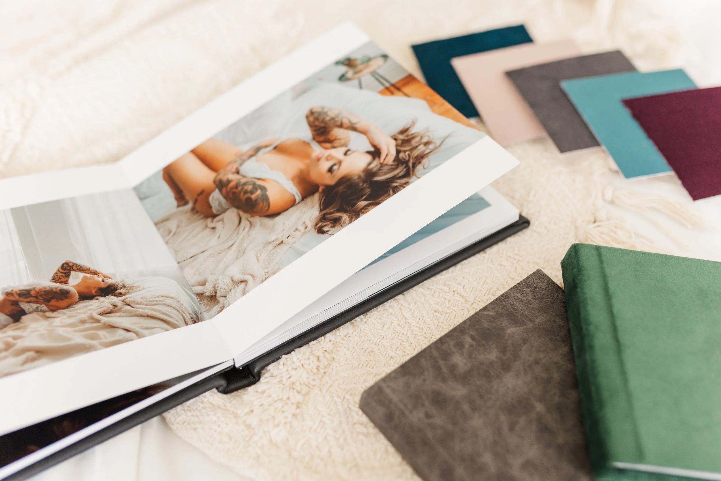 Boudoir albums and product collections — Amanda Mendoza Photography
