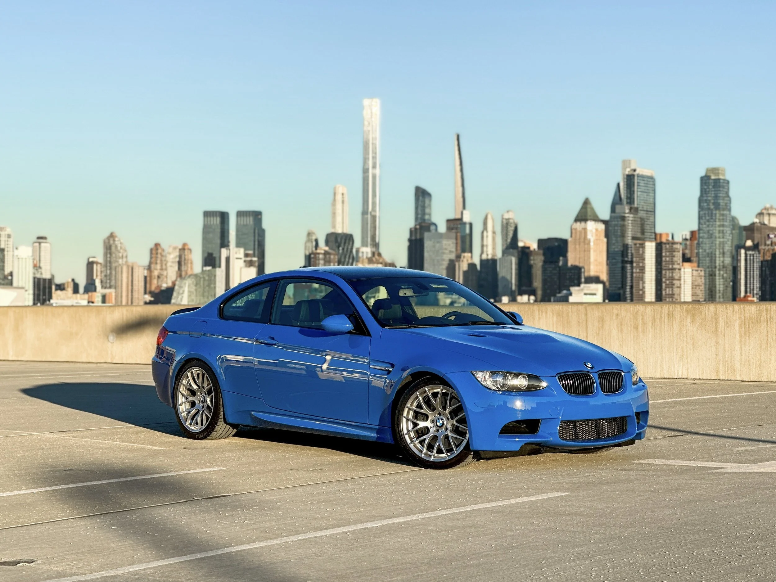 2013 BMW M3 Competition Santorini Blue — P1 Exotics