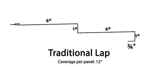 Traditional Lap Metal Siding — Freedom Metals