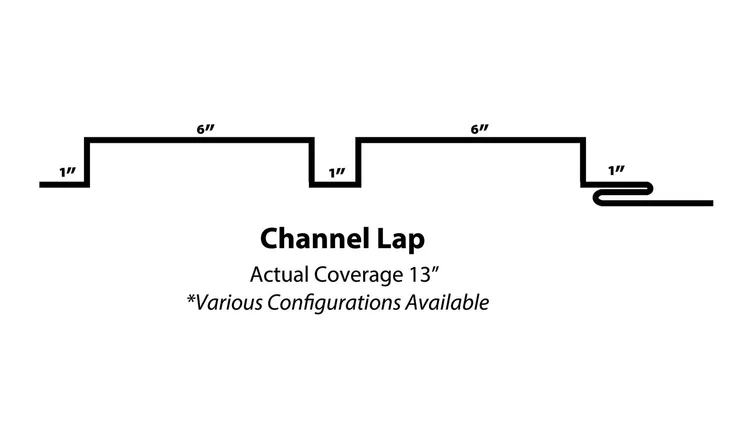 Metal Channel Lap Siding — Freedom Metals