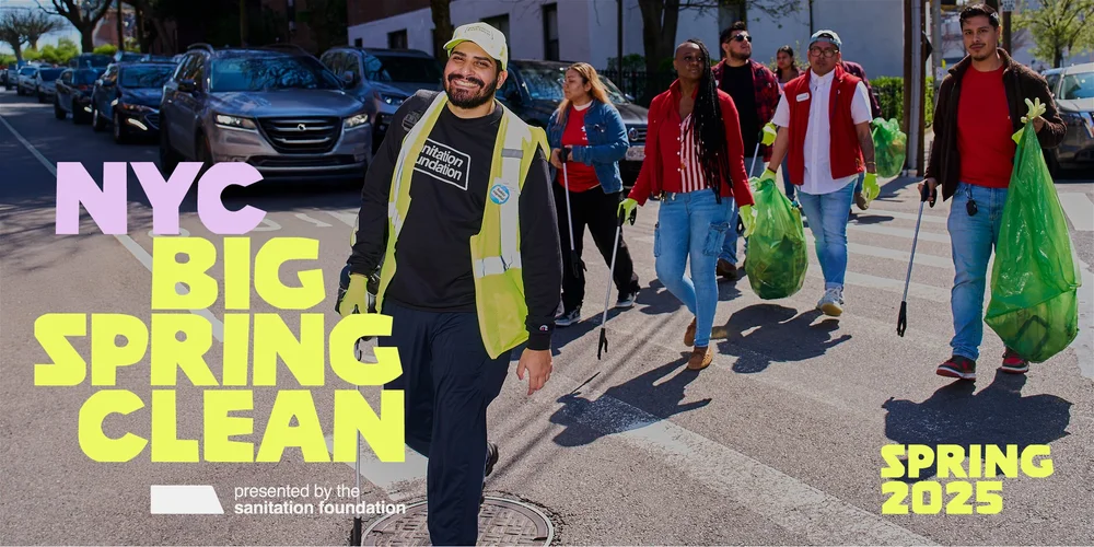 nyc big spring clean — Sanitation Foundation