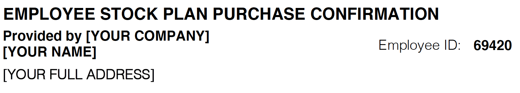 How to Read an ESPP Purchase Confirmation — EquityFTW