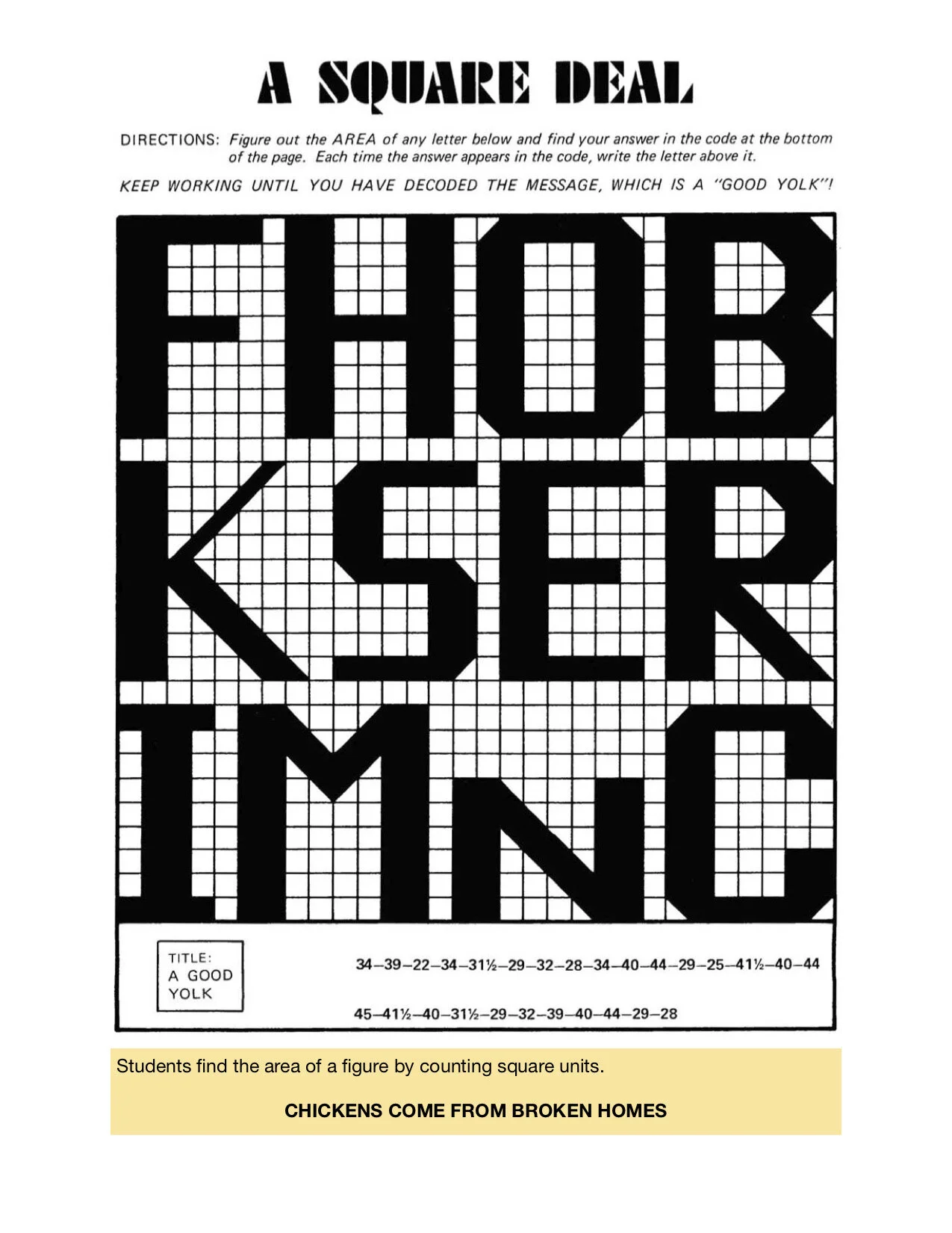 MM Sample Puzzle 12 — Marcy Mathworks