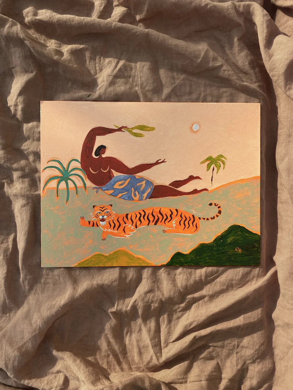 The Sweet Escape Original Painting by Arty Guava — Arty Guava | Artist ...