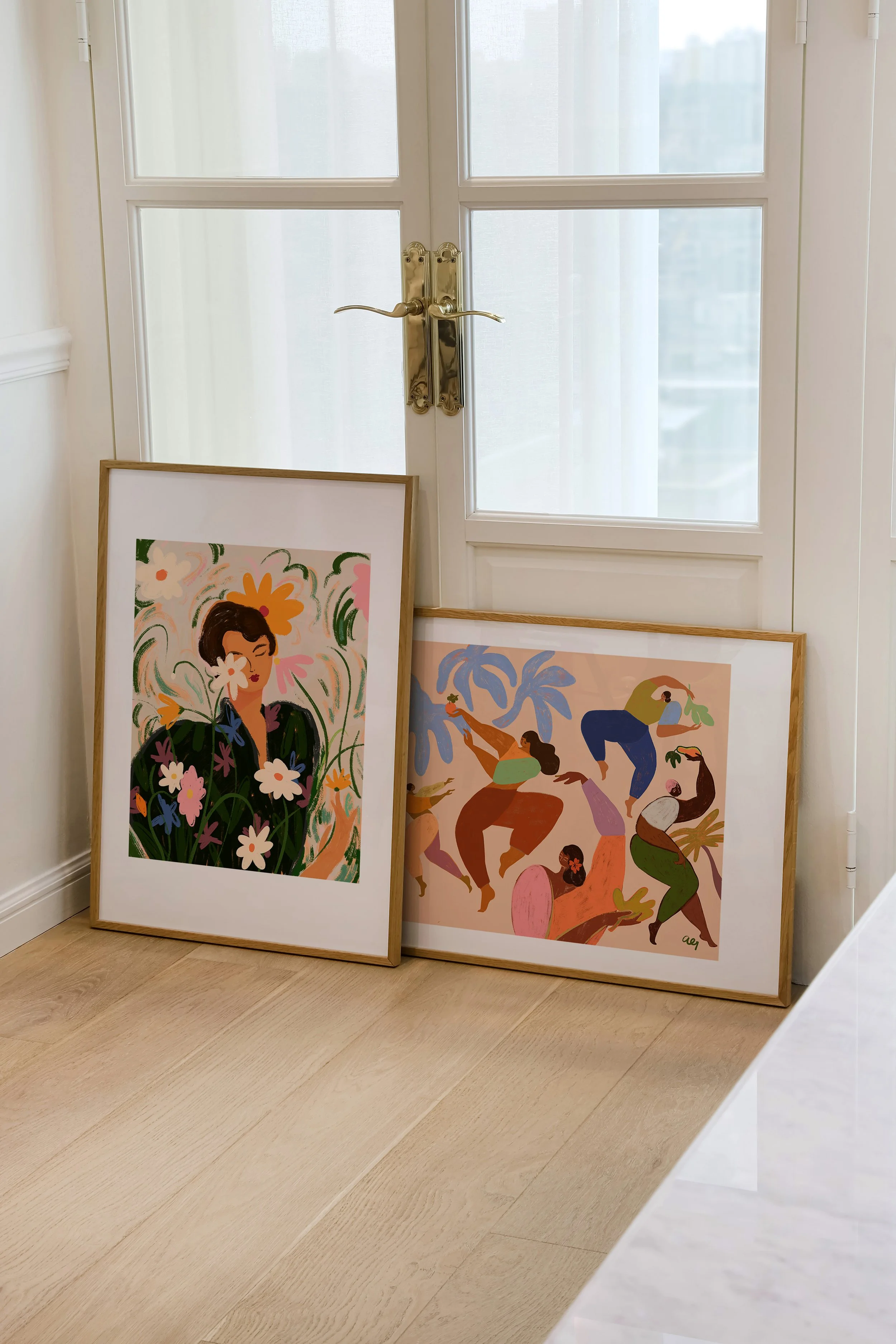 Fragrance of Spring Time Art Print — Arty Guava | Artist | Illustrator | Muralist | Canada ...