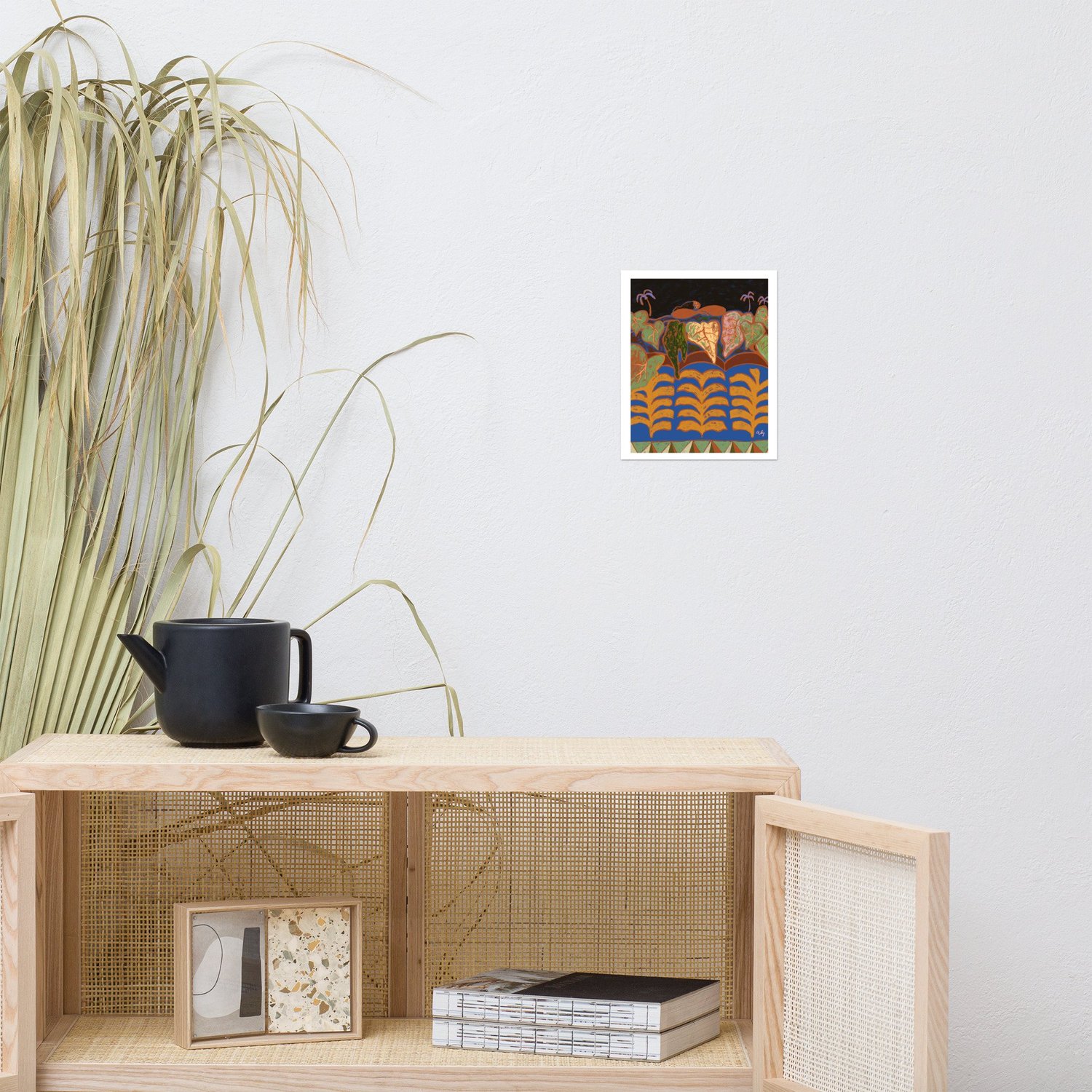 Mid Afternoon Nap Art Print – Tranquil & Whimsical Tropical Art ...