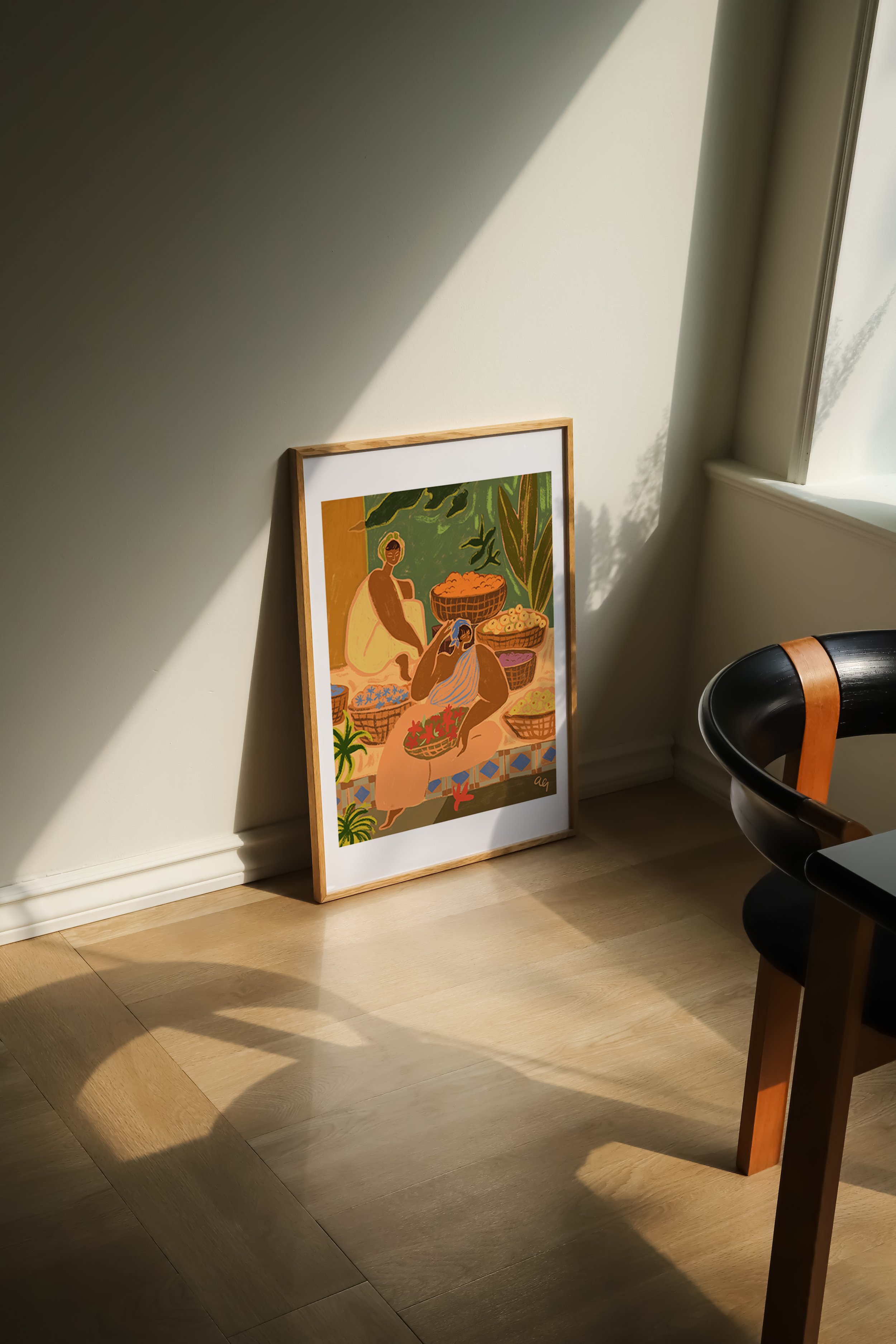 Fragrance of Springtime Art Print – Nature-Inspired, Bold & Vibrant ...