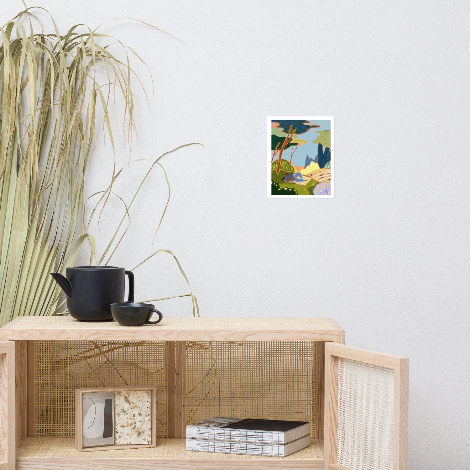 Mid Afternoon Nap Art Print – Tranquil & Whimsical Tropical Art ...