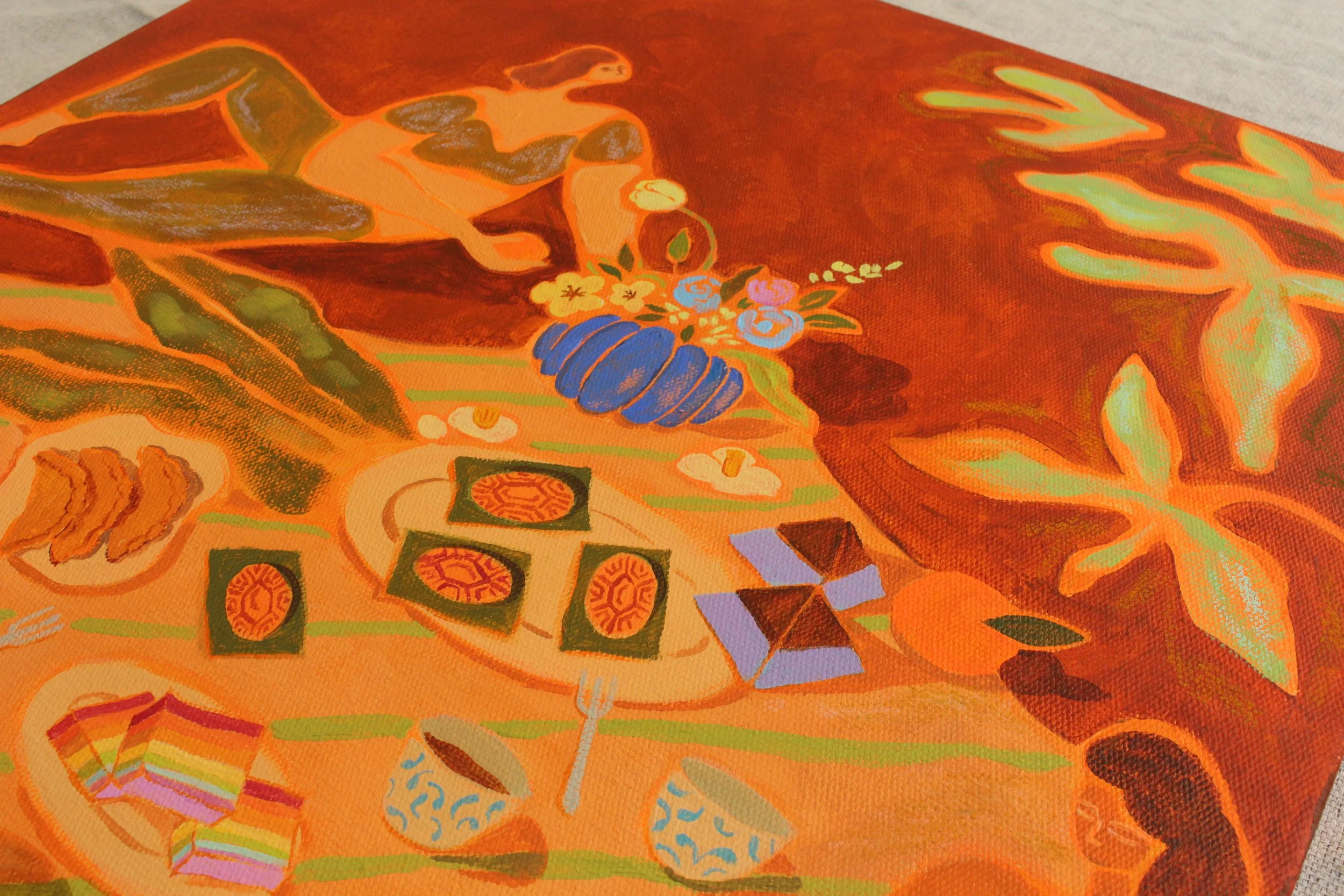 The Sweet Escape Original Painting by Arty Guava — Arty Guava | Artist ...