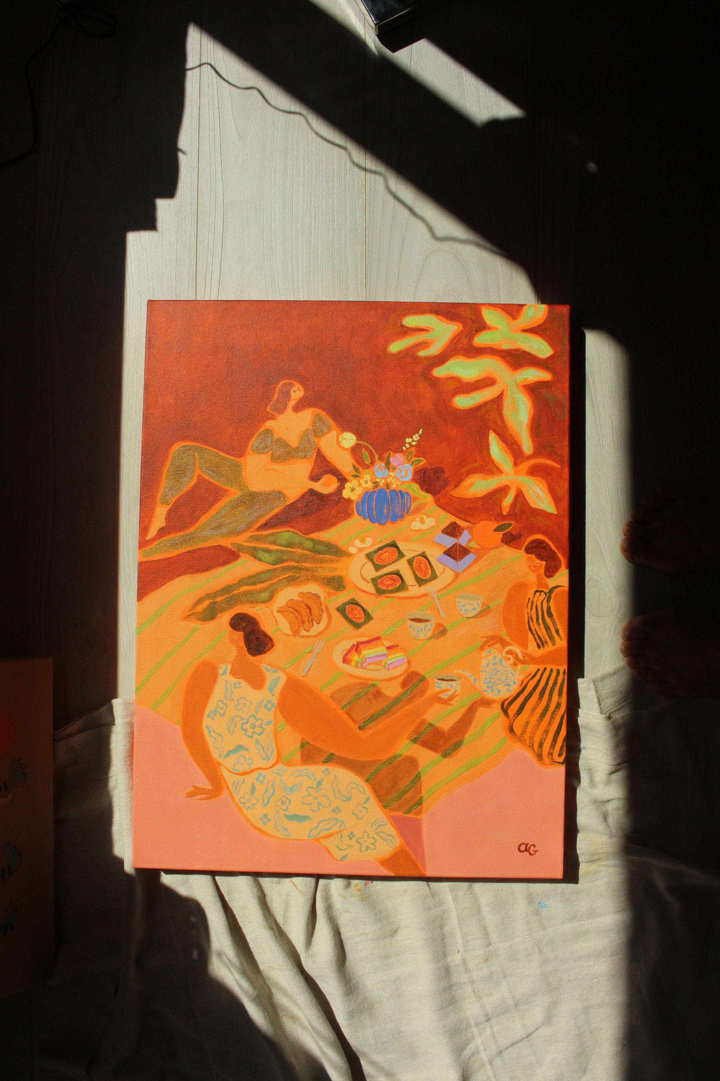 The Sweet Escape Original Painting by Arty Guava — Arty Guava | Artist ...