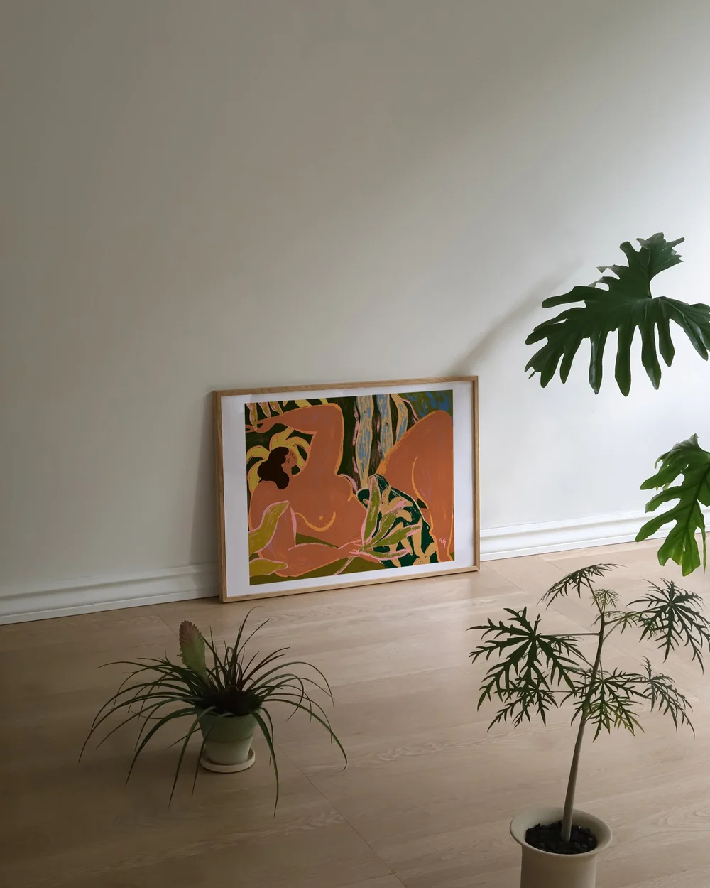 Mid Afternoon Nap Art Print – Tranquil & Whimsical Tropical Art ...