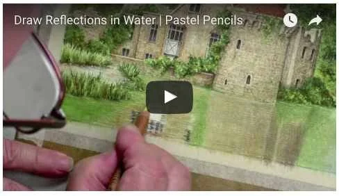 Drawing Reflections in Water with Pastel Pencils — The Colin Bradley ...