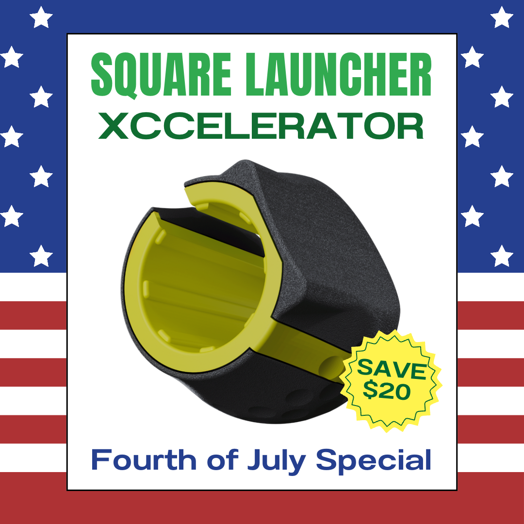 Square Launcher Xccelerator - Golf Swing Aid For Accuracy & Distance