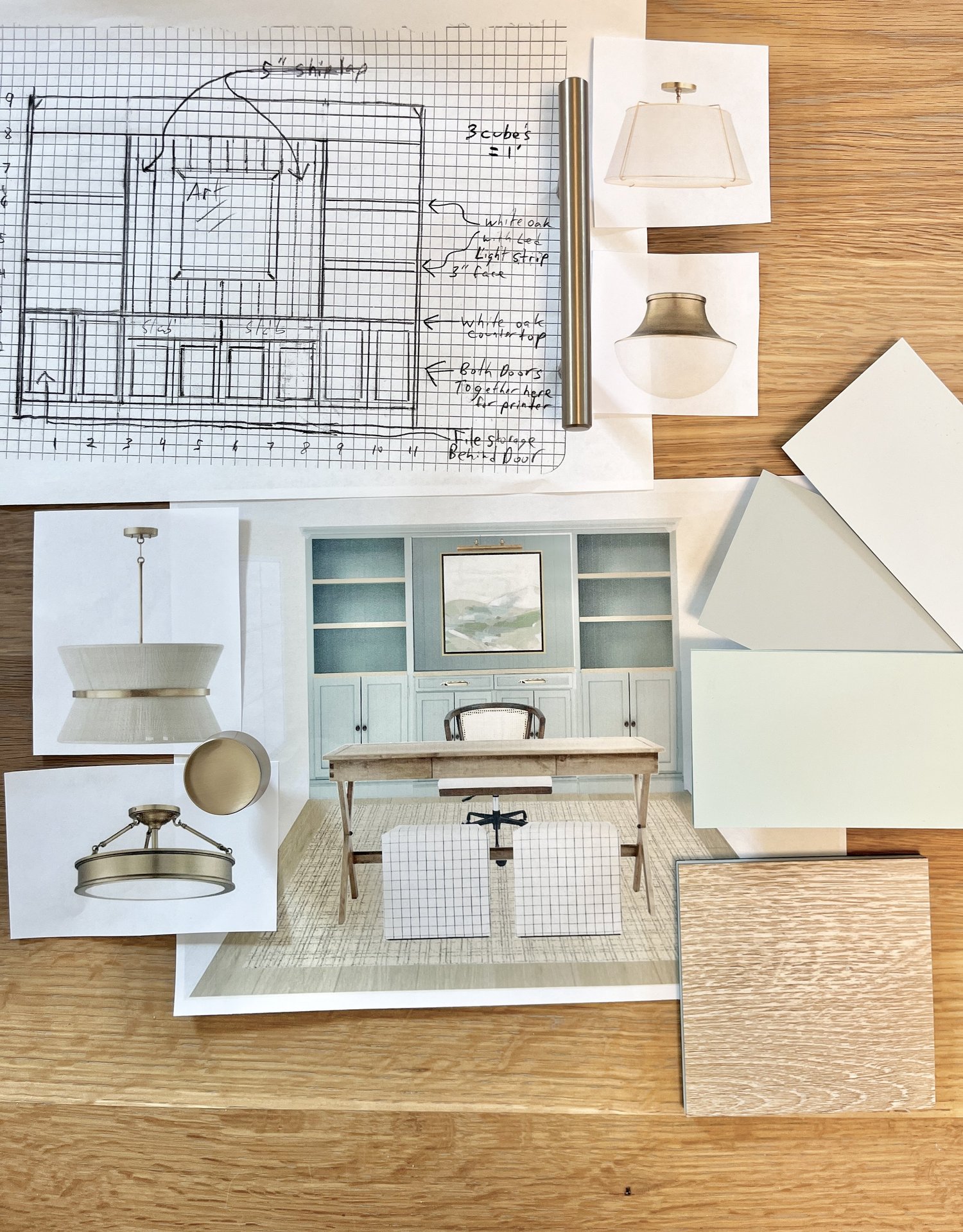 Take A Look At My Home Office Design Plans — Homzie Designs