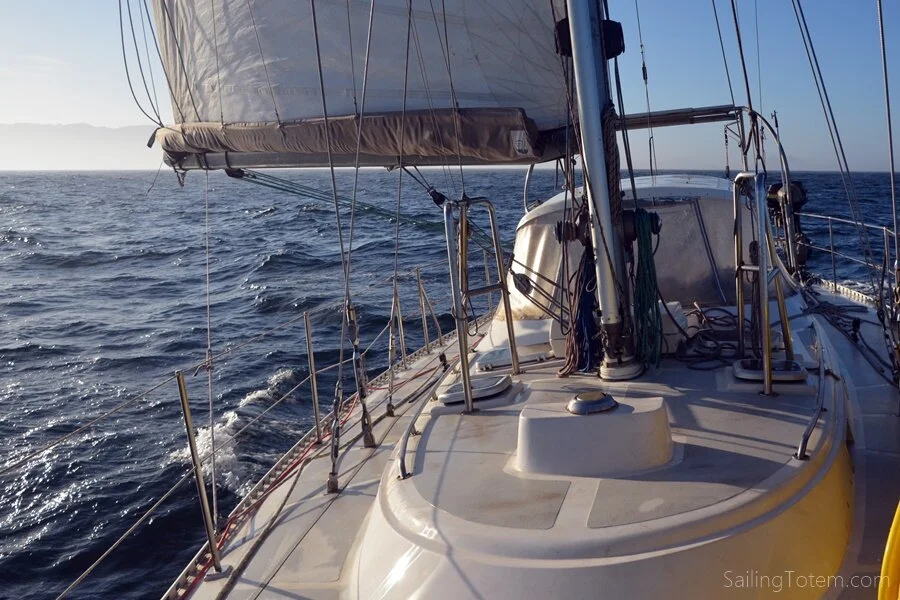 Safety on board: preventer setup on Totem — Sailing Totem