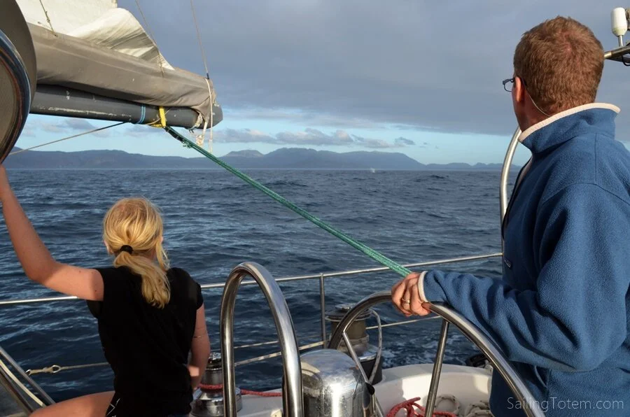 Safety on board: preventer setup on Totem — Sailing Totem