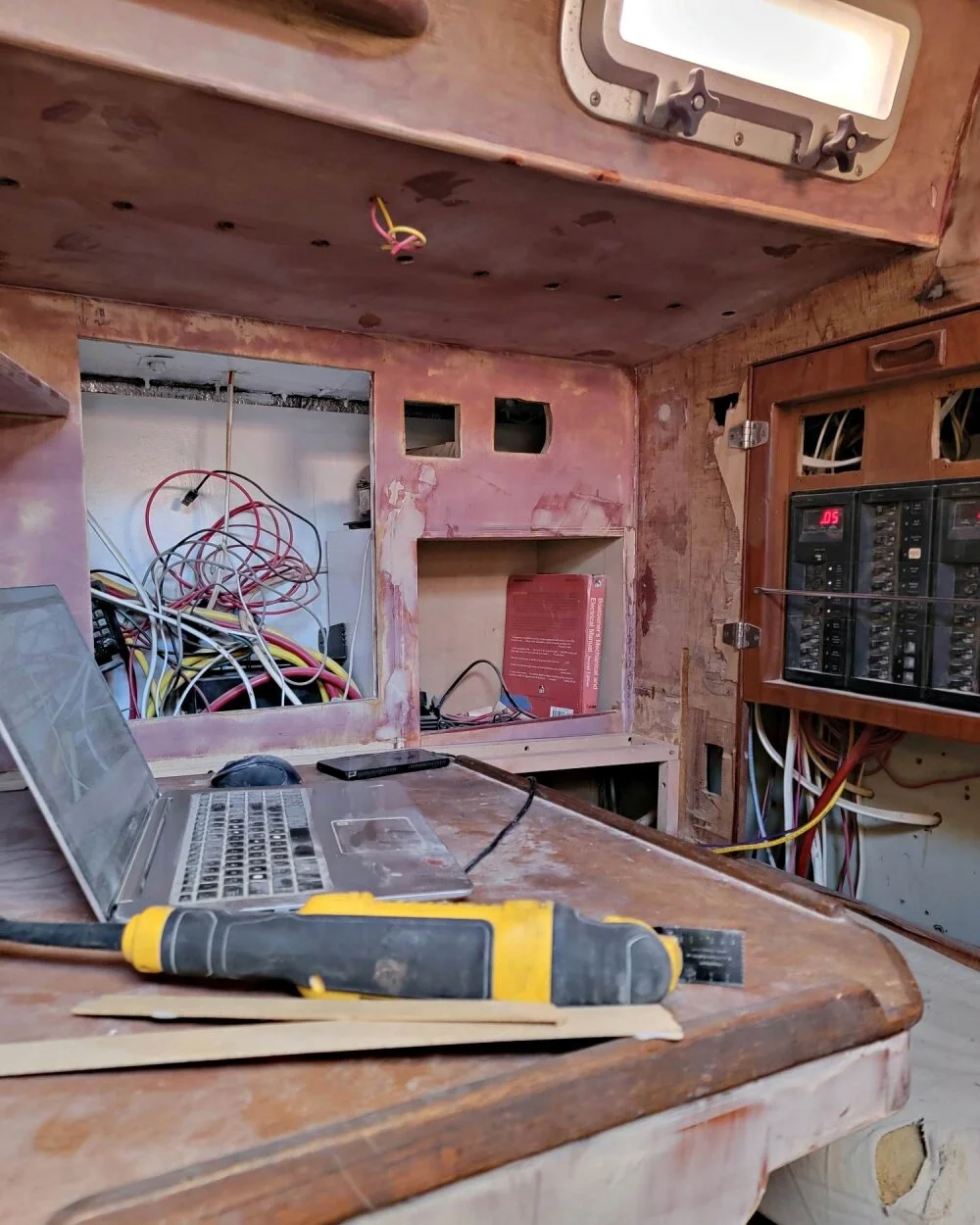 Marking anchor chain — Sailing Totem