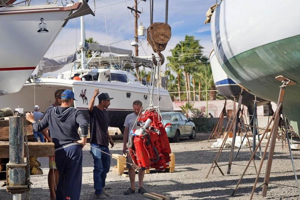 Land-bound: Totem’s Crew Change — Sailing Totem