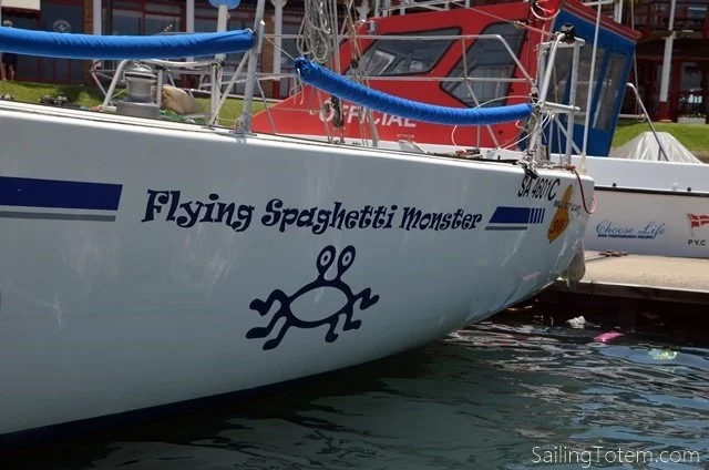 Dock walk: rigging fails — Sailing Totem