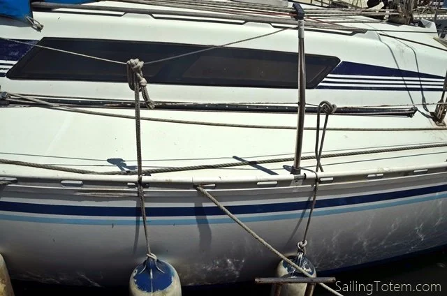 Dock walk: rigging fails — Sailing Totem