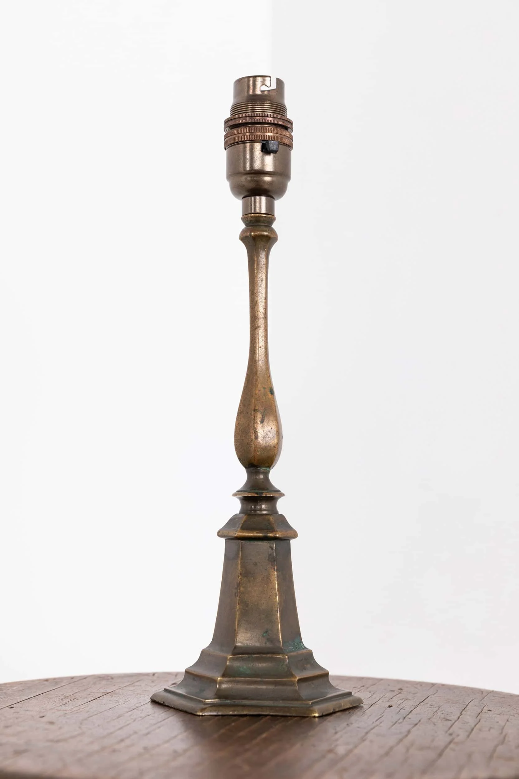 Antique Faraday & Son Brass Table Lamp — Antiques Workshop ...