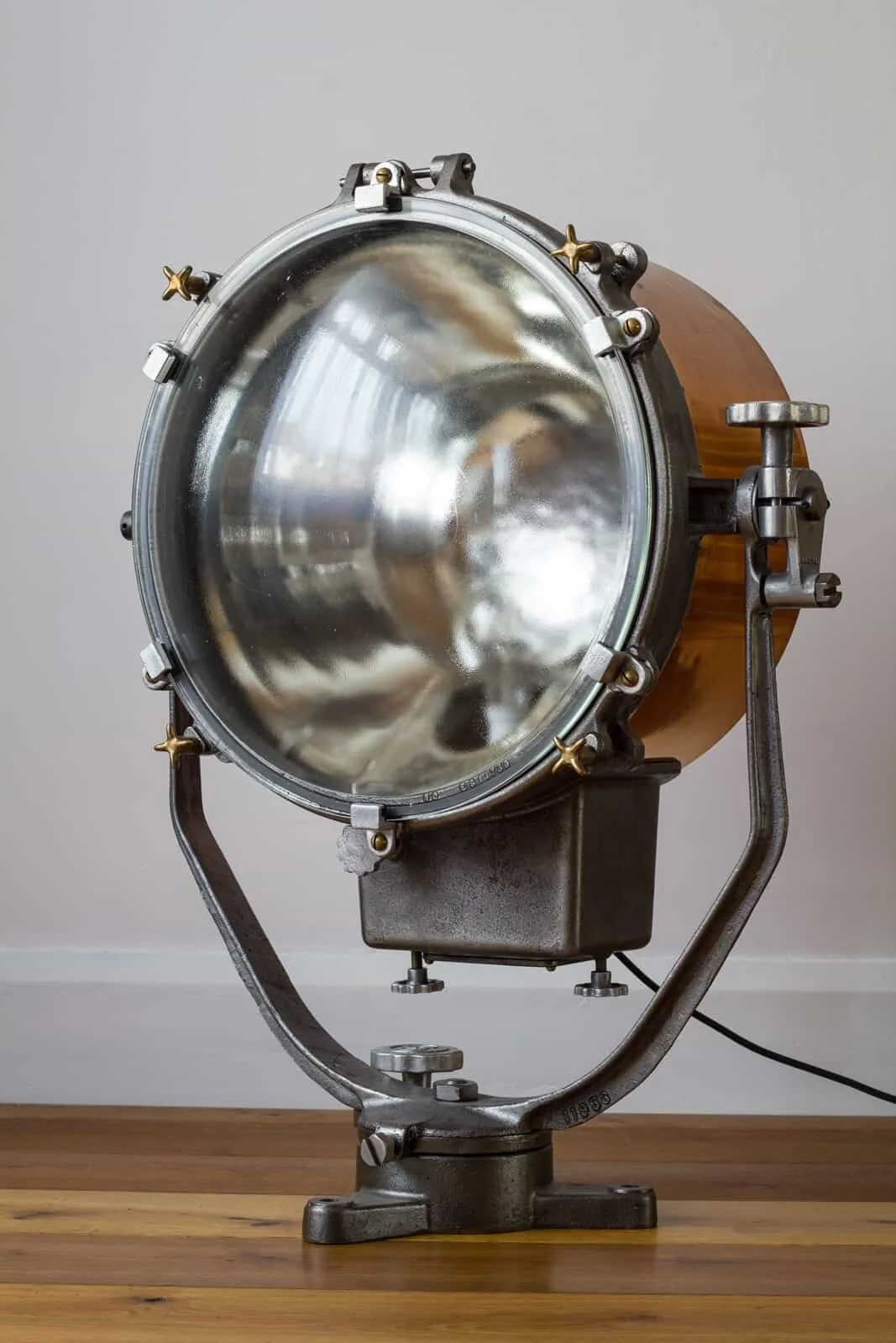 Ediswan Copper Searchlight — Antiques Workshop | Exceptional Vintage ...