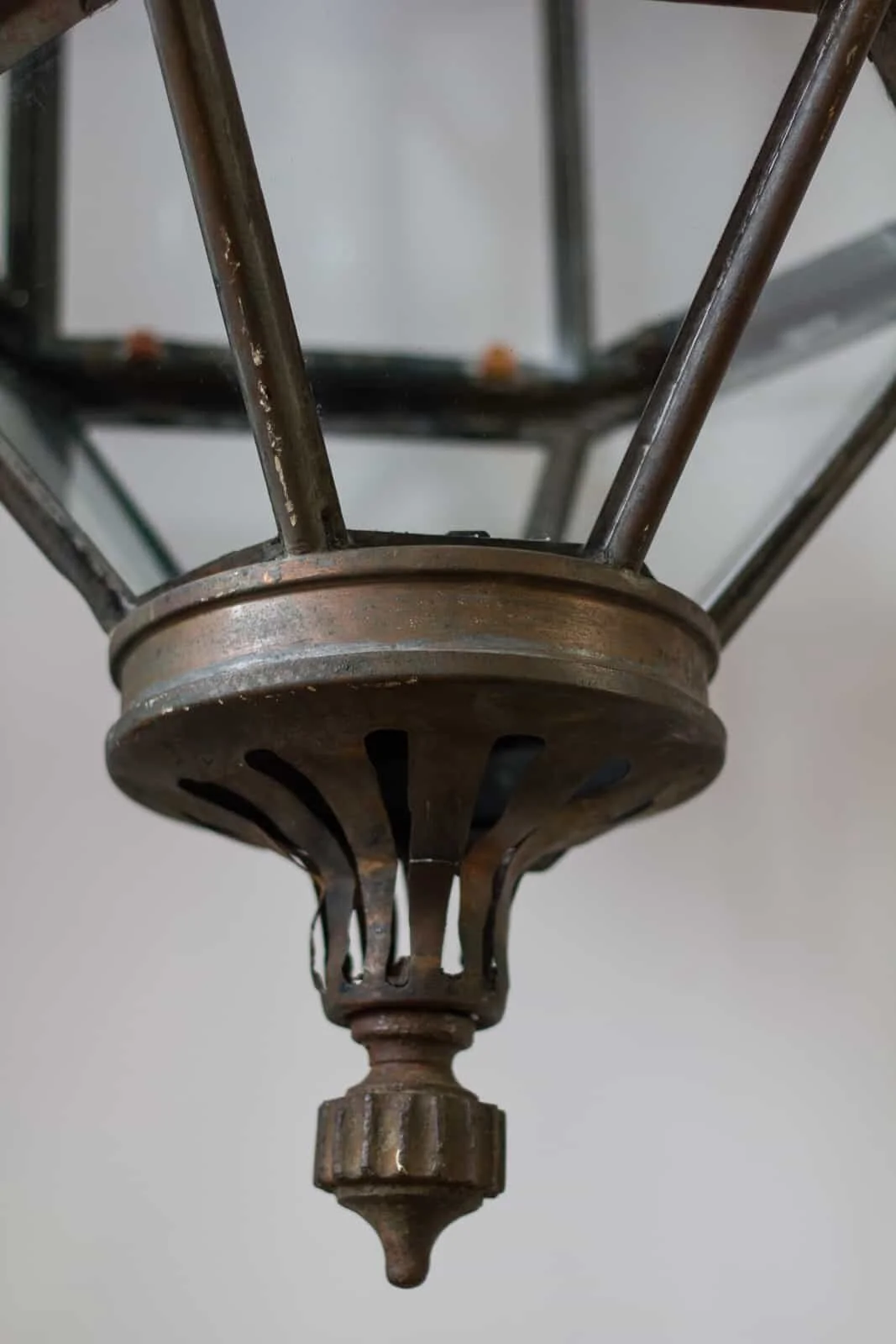 Victorian Brass Hall Lantern — Antiques Workshop | Exceptional Vintage ...