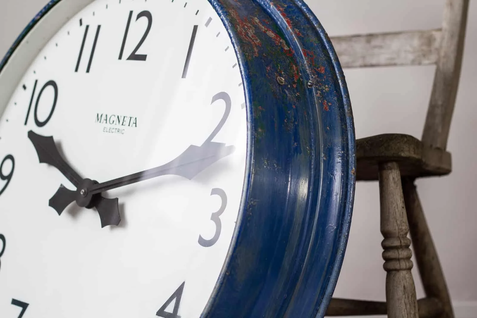 Magneta Industrial Railway Clock — Antiques Workshop | Exceptional ...