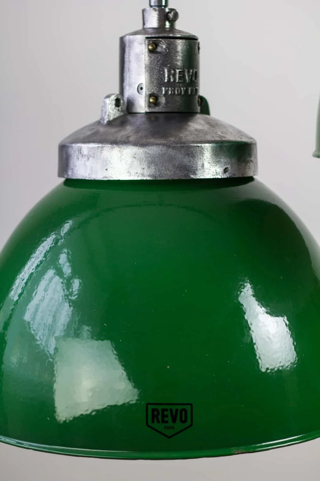 XL Revo Enamel Lighting Pendants — Antiques Workshop | Exceptional ...