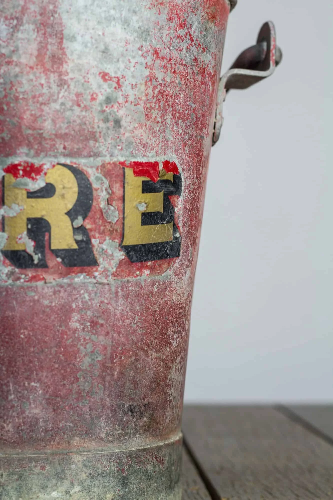 Hand Painted Antique Fire Bucket — Antiques Workshop | Exceptional ...