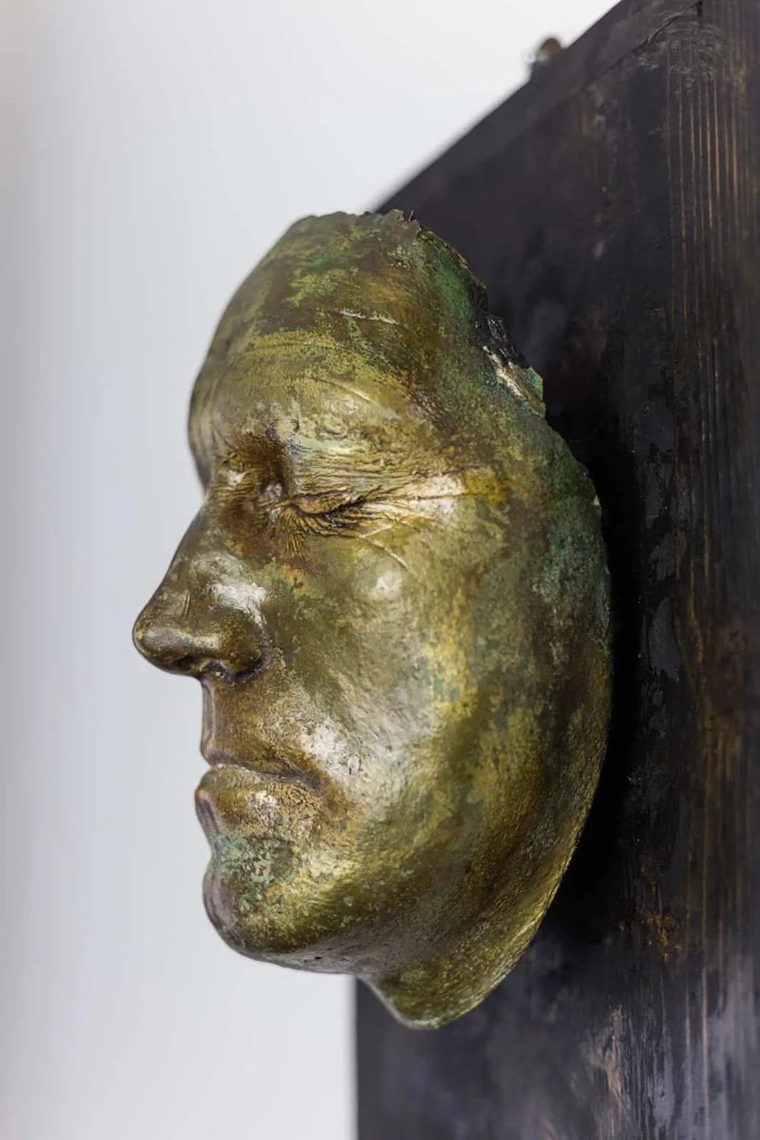 Plaster Mounted Death Mask — Antiques Workshop | Exceptional Vintage ...