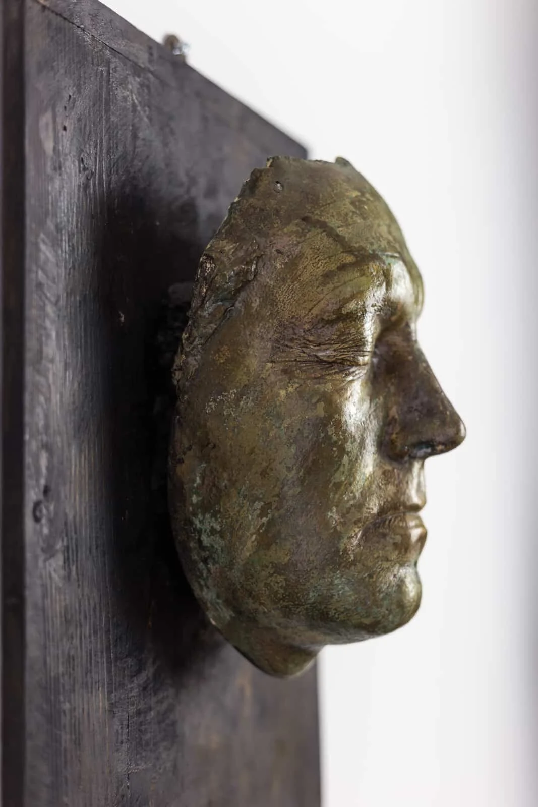 Plaster Mounted Death Mask — Antiques Workshop | Exceptional Vintage ...