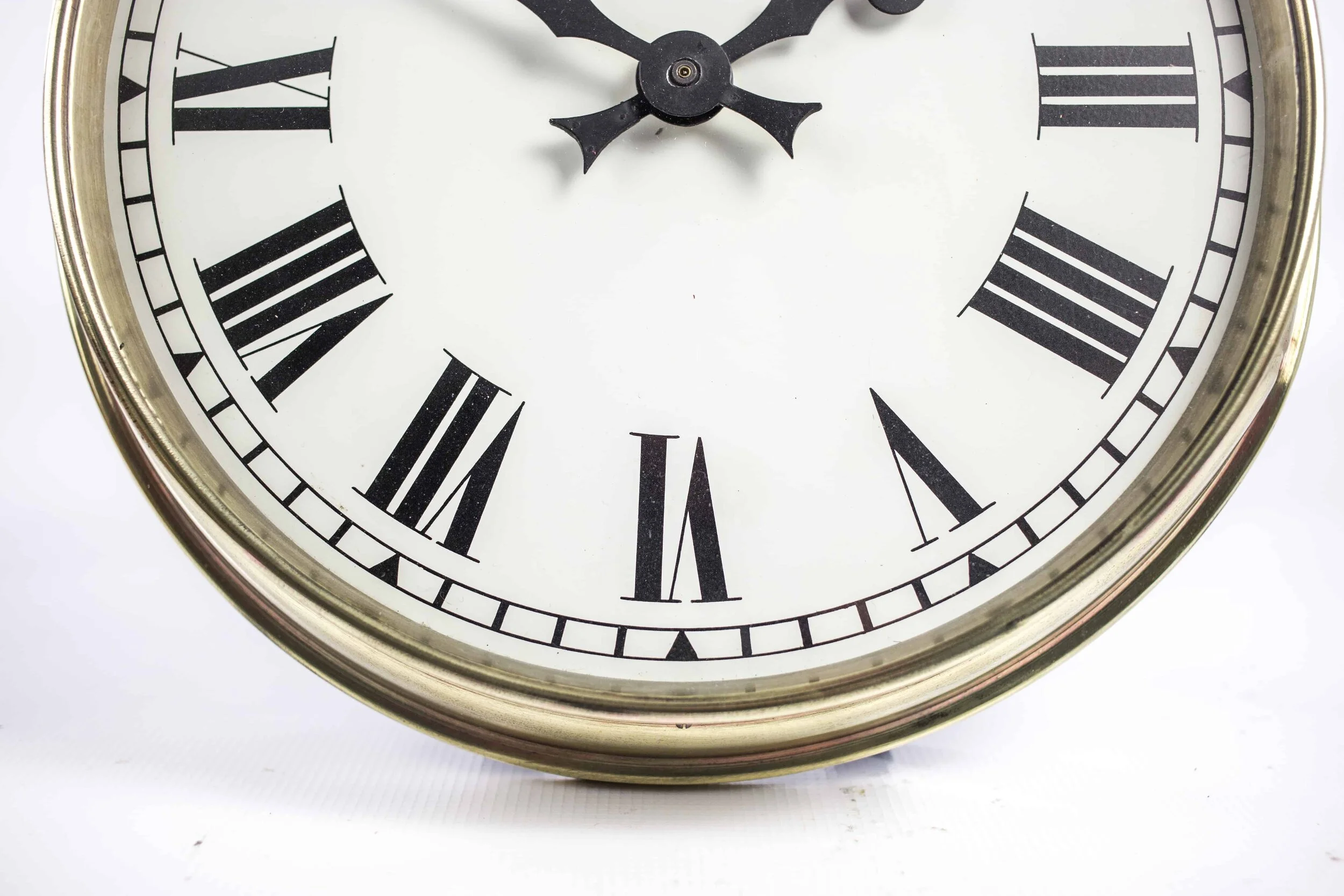 12" Brass Synchronome Clock — Antiques Workshop | Exceptional Vintage ...