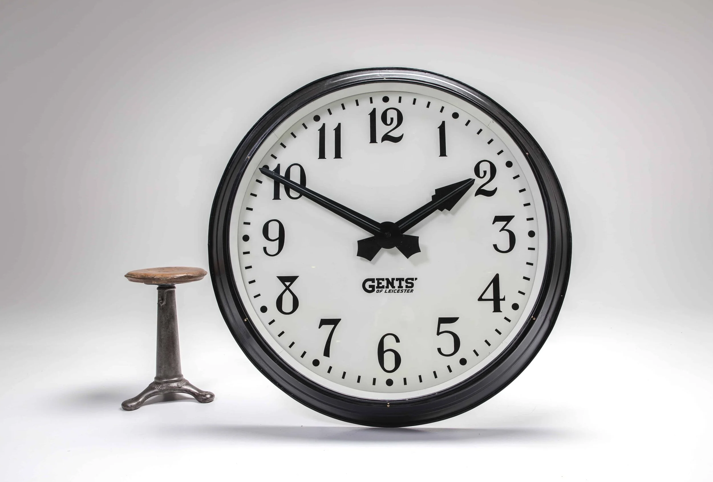 XXL Gents of Leicester factory wall clocks — Antiques Workshop ...