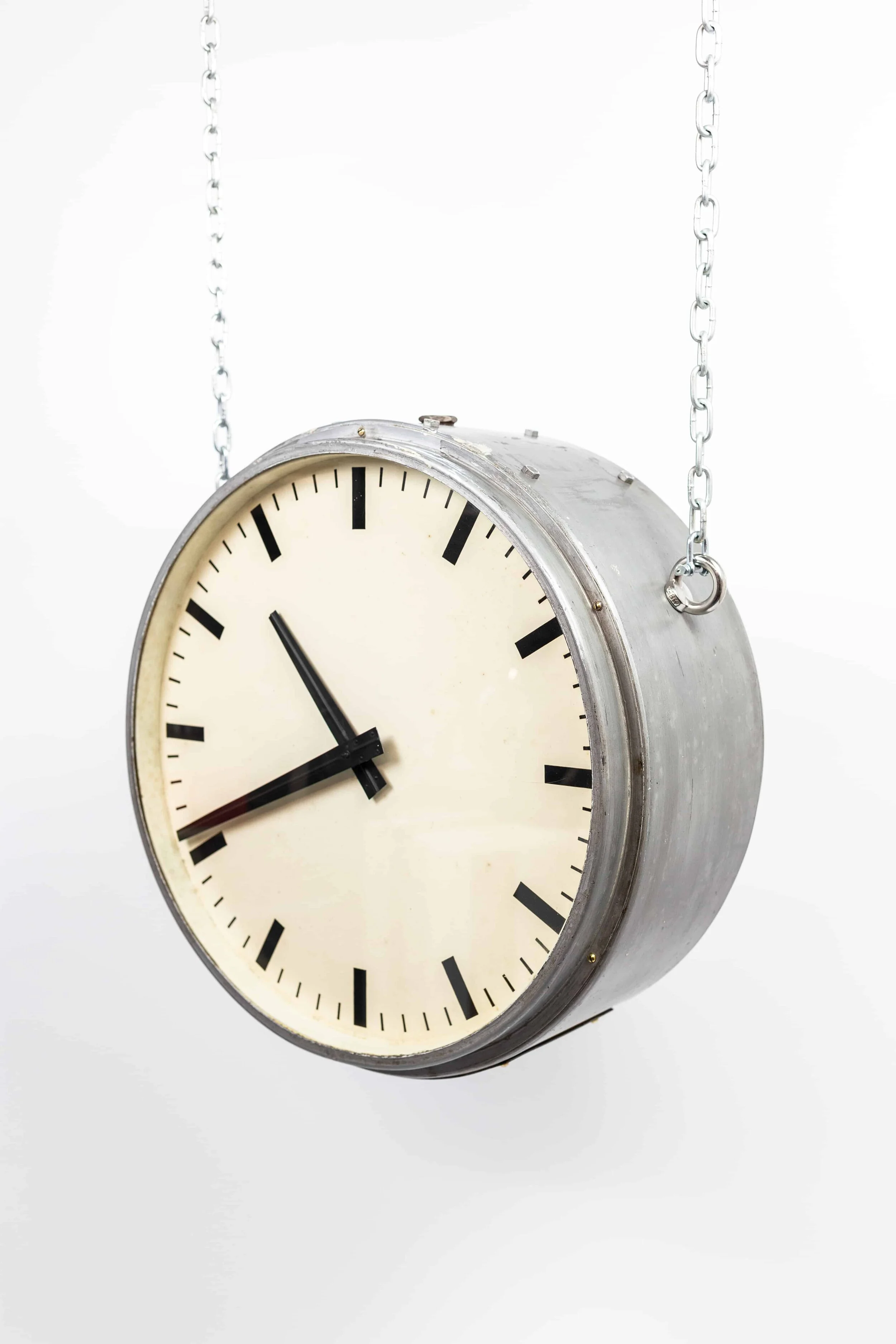 Gents of Leicester London Platform Clock — Antiques Workshop ...