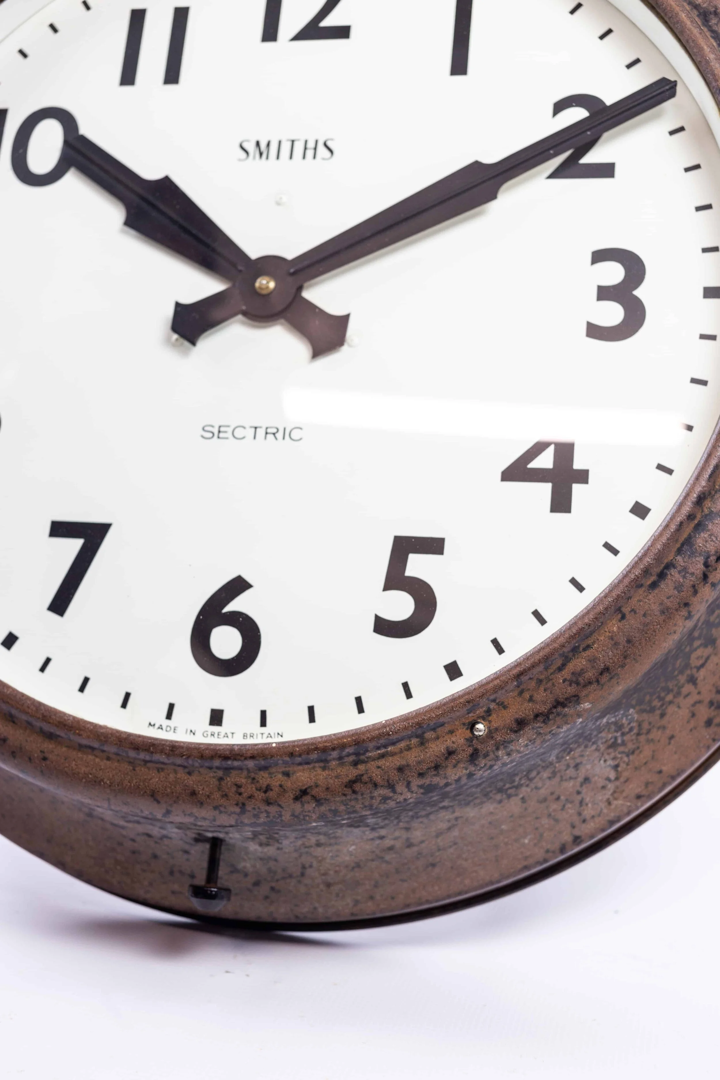 Smiths Sectric industrial factory clock — Antiques Workshop ...