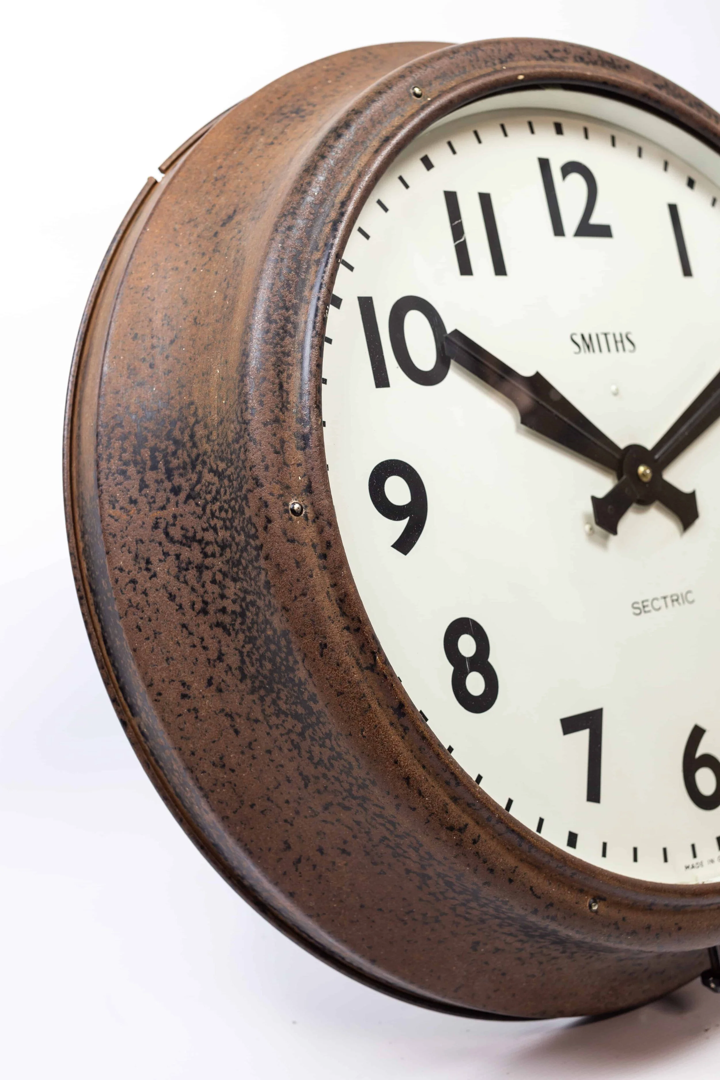 Smiths Sectric industrial factory clock — Antiques Workshop ...